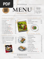 Wheels Coffee Roasters Menu Overview | PDF | Pasta | Steak