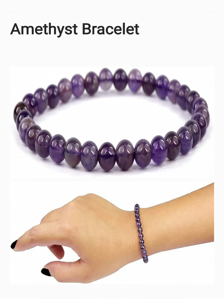 Amethyst Bracelet | PDF
