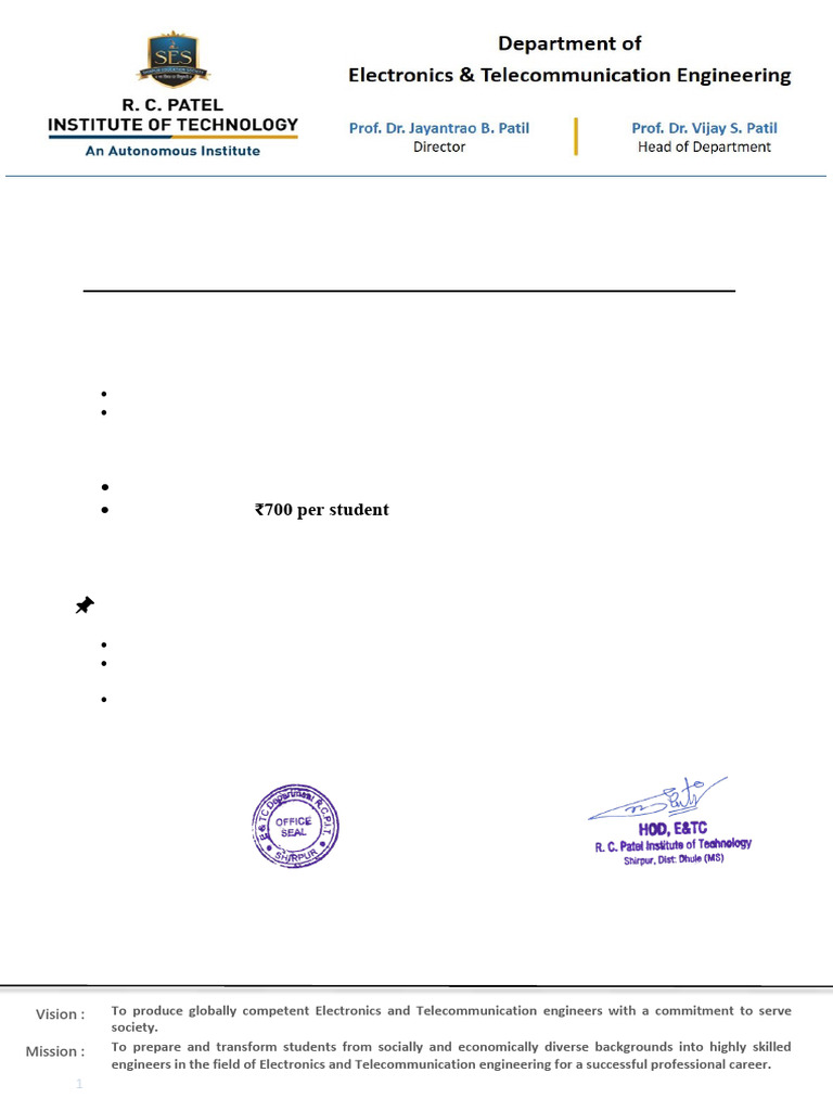 Add On Course Workshop Students Notice | PDF