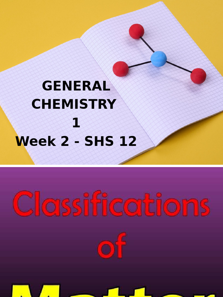 Chem 1 Week 4 | PDF