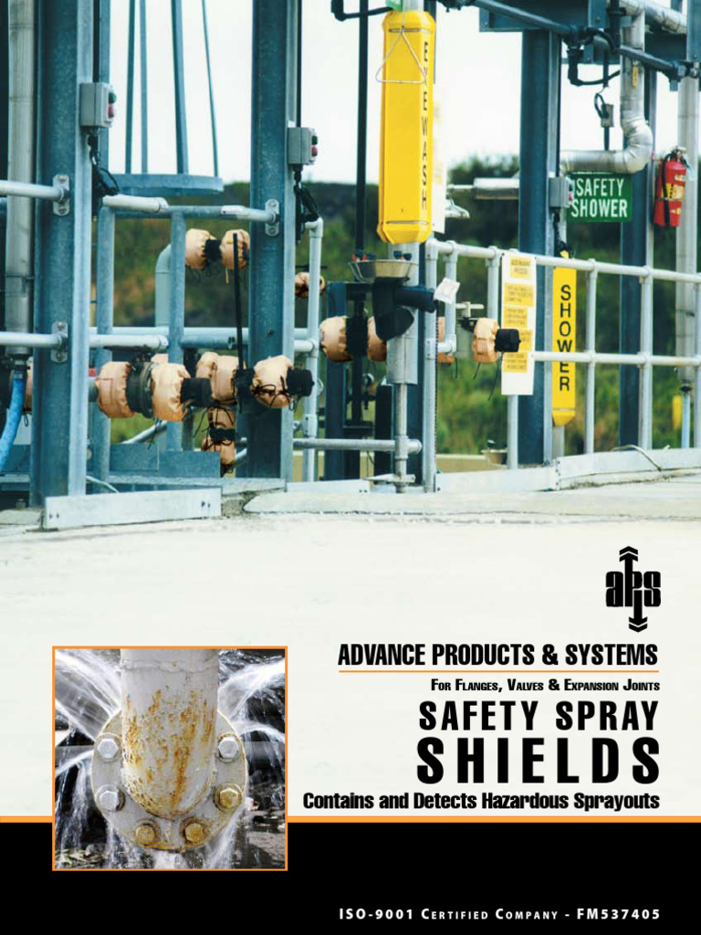 Safety Spray Shields - Compressed | PDF | Pipe (Fluid Conveyance) | Valve
