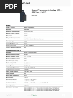 Schneider Electric - EOCR - 3DM2-WRDUWZ | PDF | Relay | Alternating Current