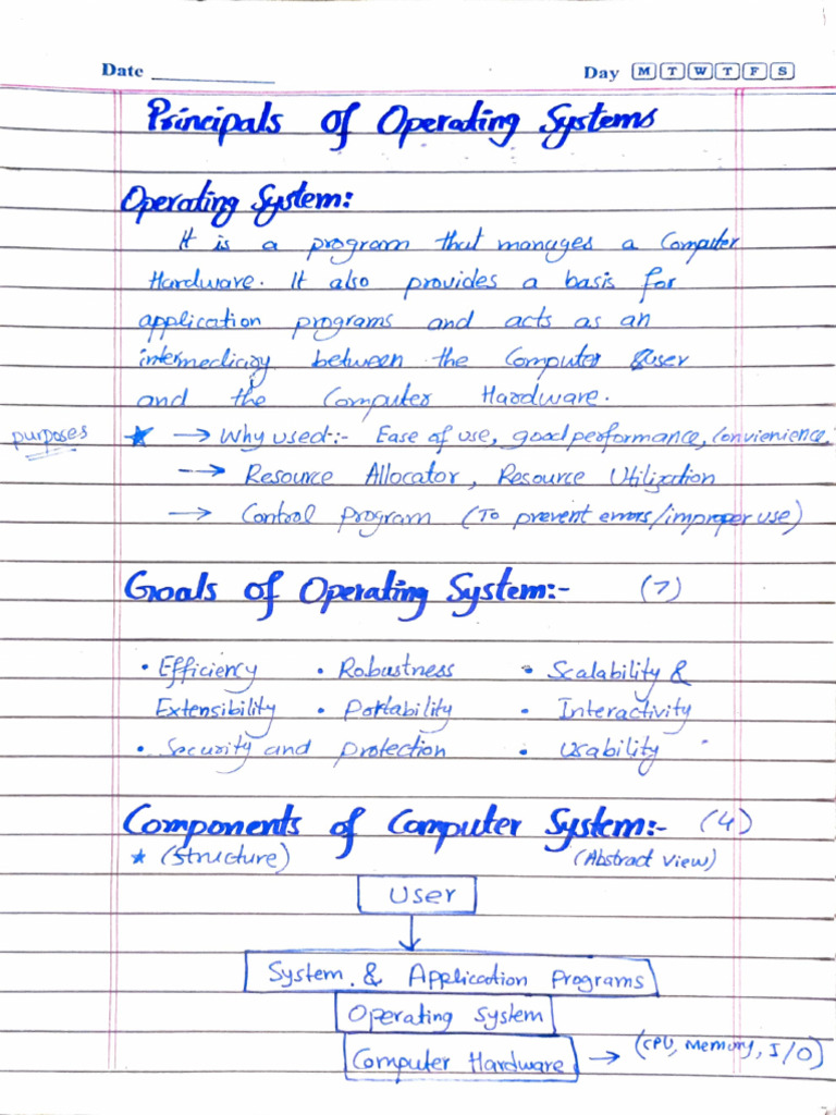 OS Chapter 1-4 | PDF