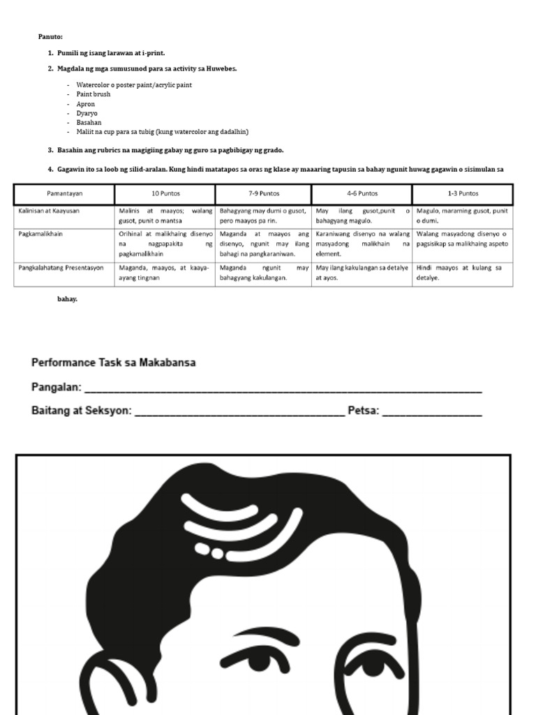 Makabansa Performance Task | PDF