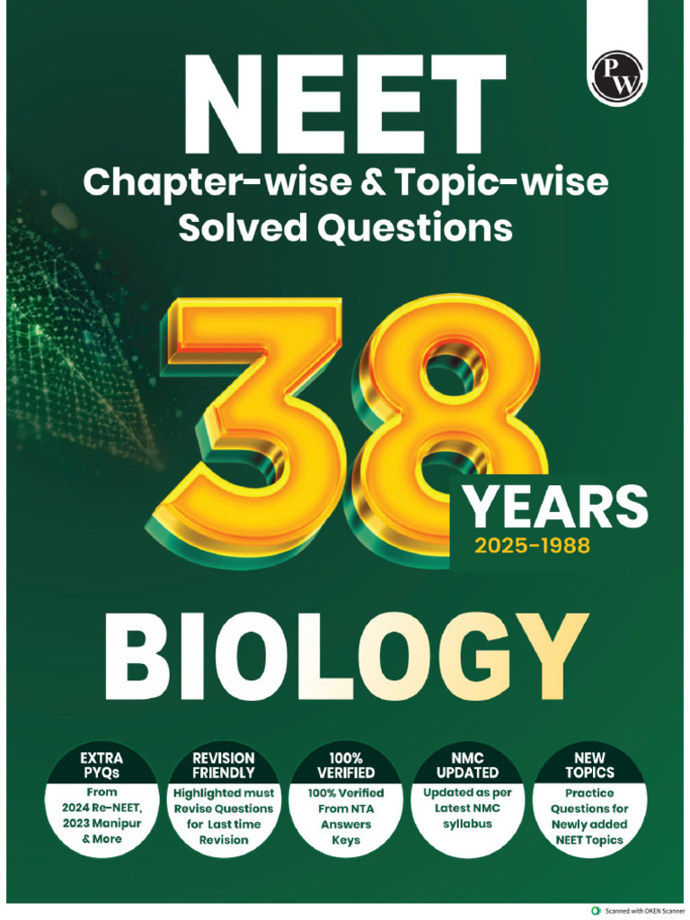 Neet 38 Years Biology Pyqs Pdf Pdf