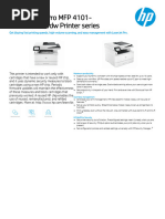 HP Laserjet Pro MFP 4101-4104Dw/Fdn/Fdw Printer Series: Data Sheet ...