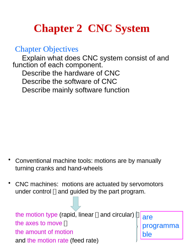 Chapter 2 CNC System2018 | PDF | Computer Hardware | Computer Program