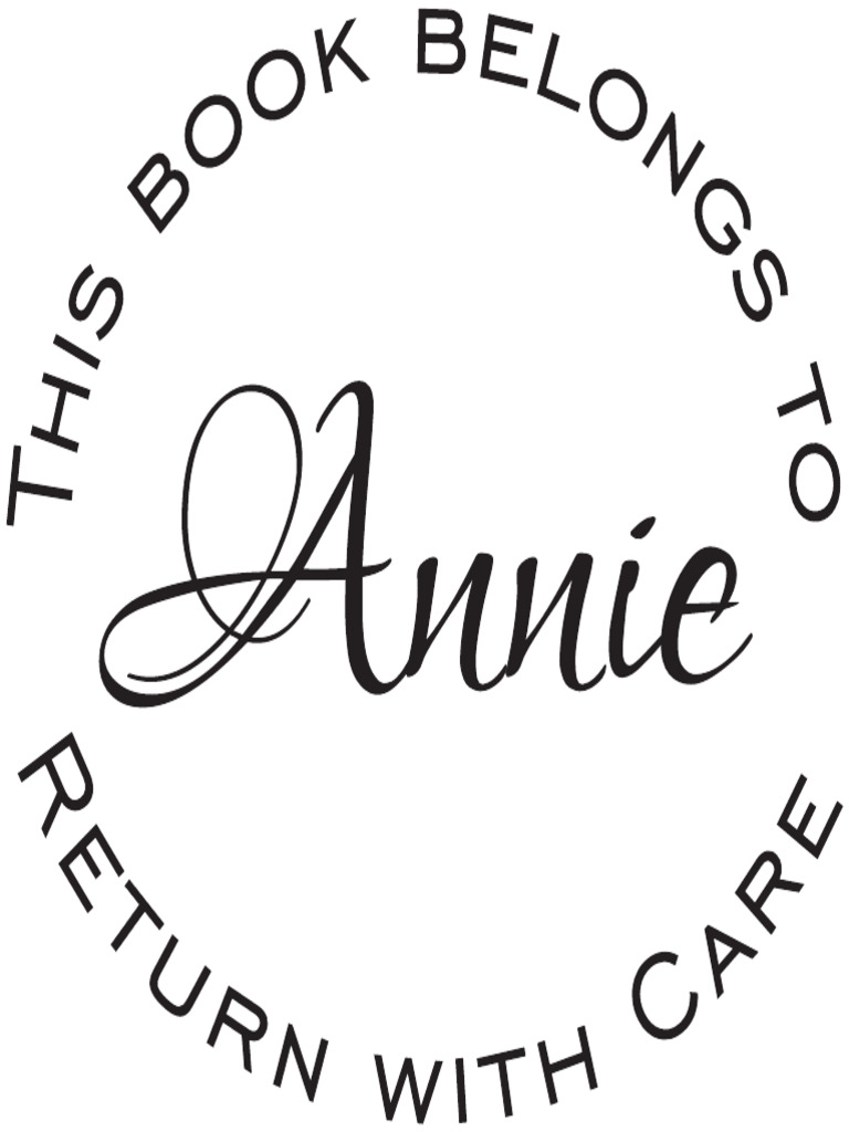 Annie Stamp | PDF