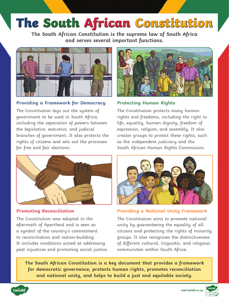 Za Ss 1676272606 The South African Constitution Ver 2 | PDF ...