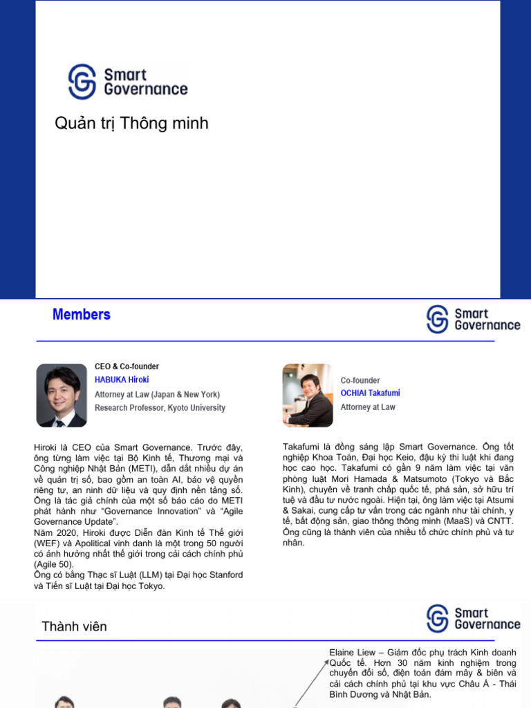 Smart Governance VN For Gov | PDF