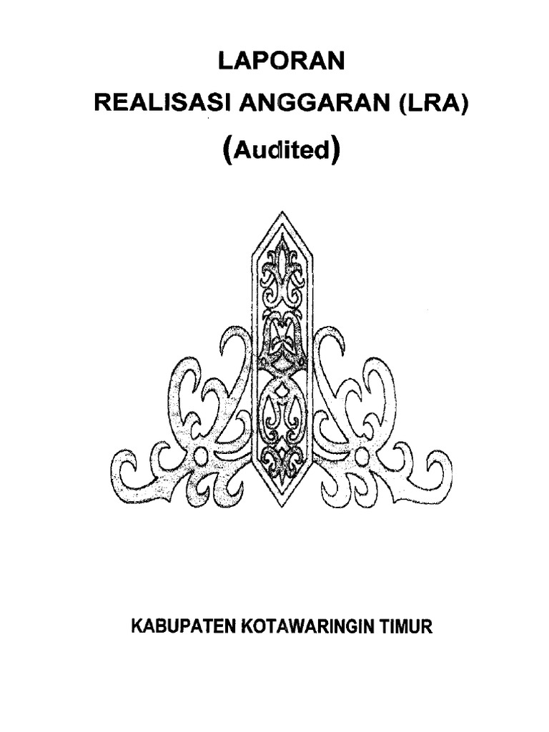 Laporan Realisasi Anggaran (Lra) 2023 | PDF