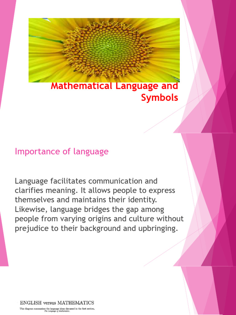 2.1-Mathematical-Languages-and-Symbols o Answer | PDF | Numbers | Logic