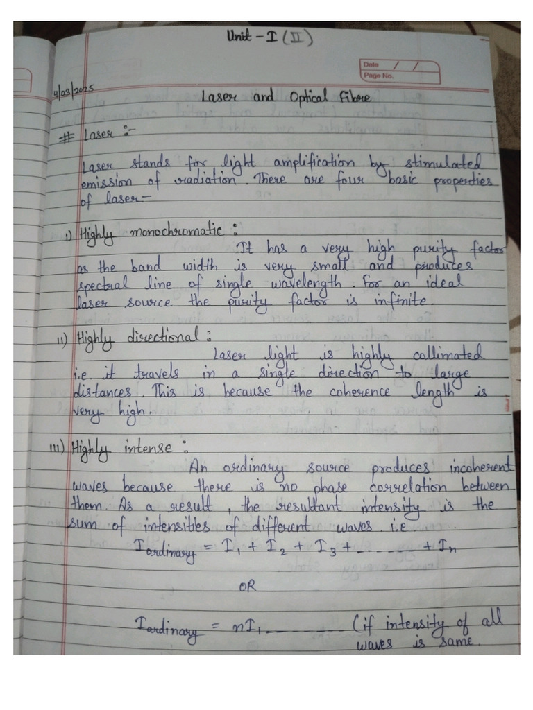 Engineering Physics Complete Notes.... | PDF