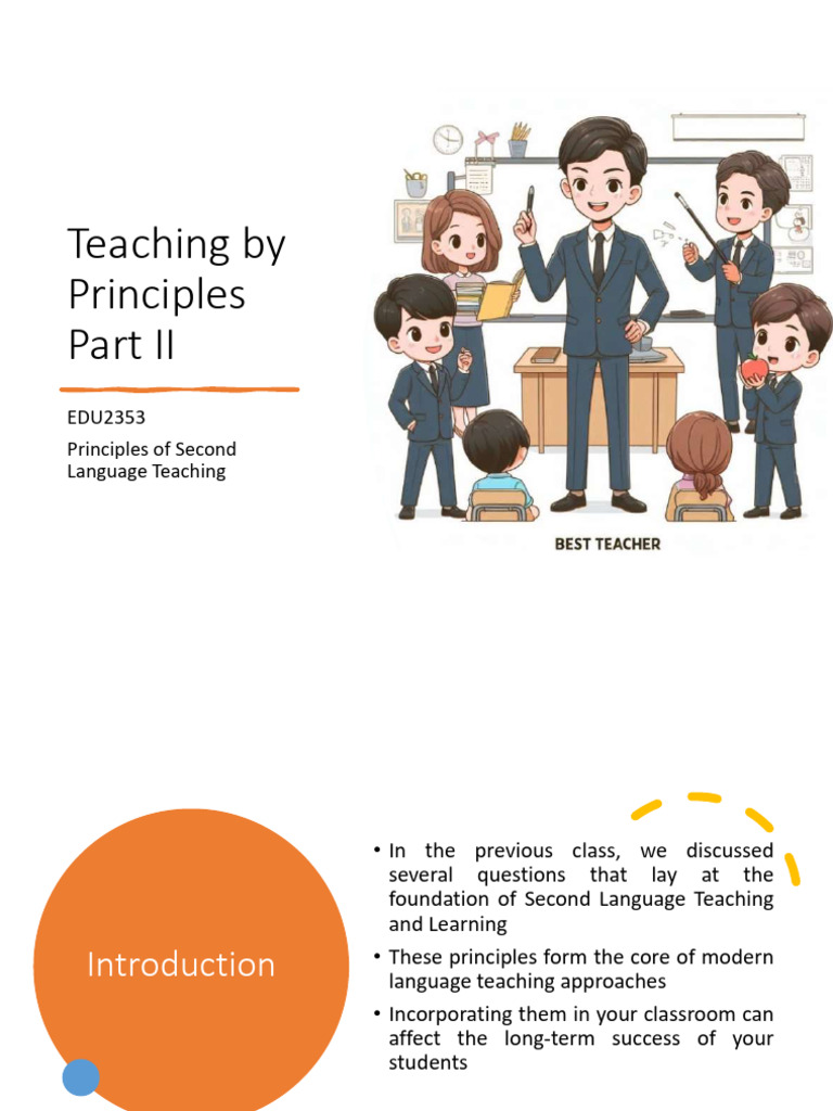 Teaching by Principles Part 2 | PDF | Second Language | Learning