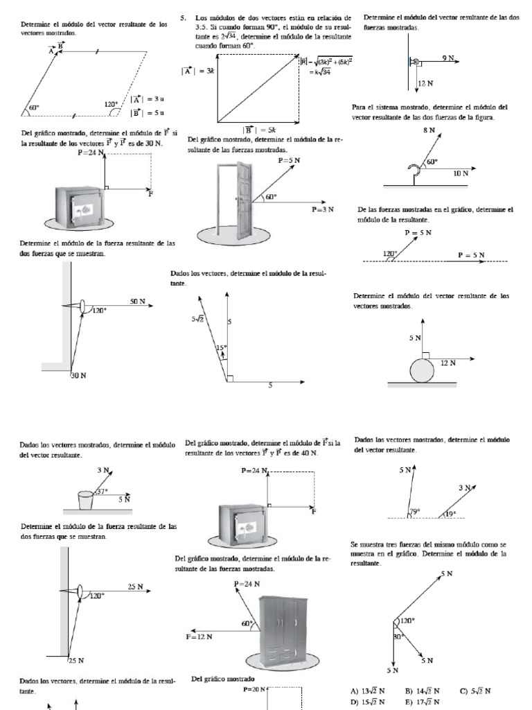 Vectores 3ro Sec | PDF