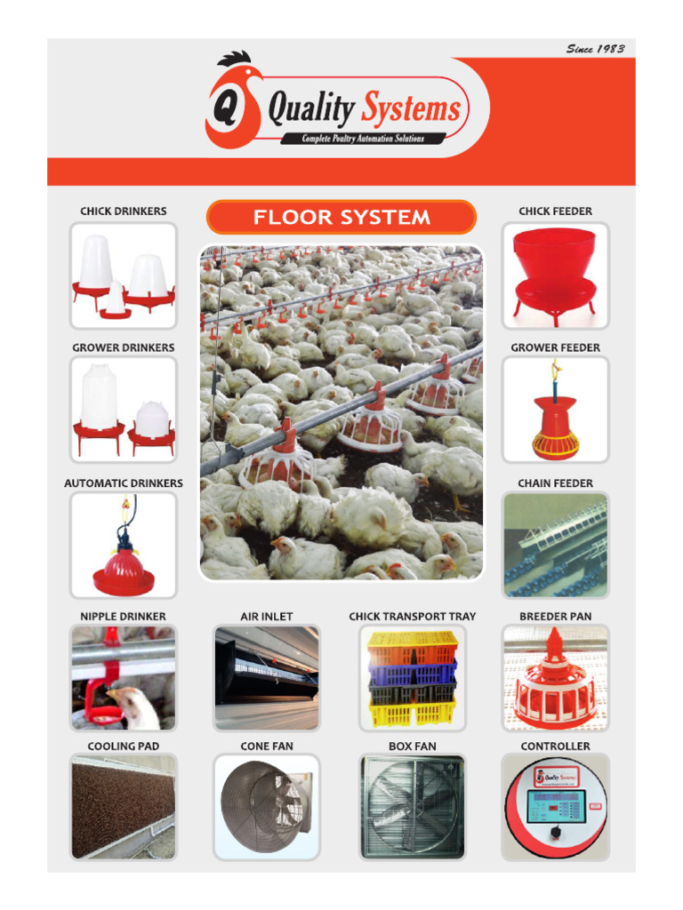 Leaflet - Poultry Equipments | PDF