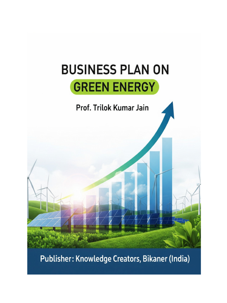 Business Plan On Green Energy | PDF | Renewable Energy | Sustainable Energy