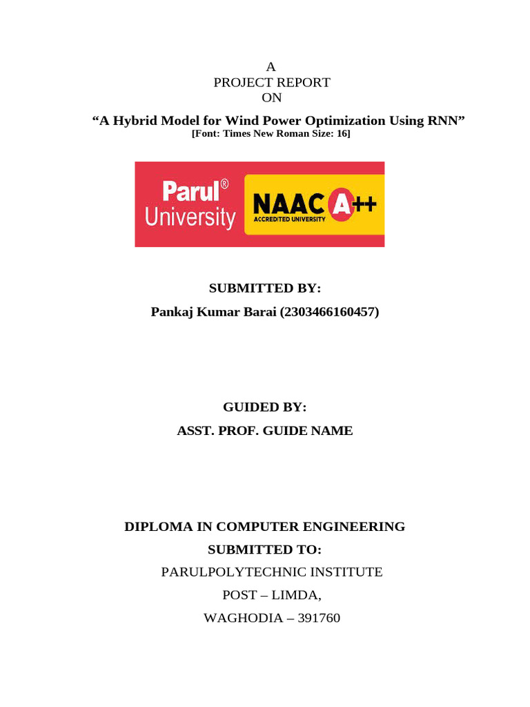Minor Project Report Format | PDF | Software Engineering | Computing