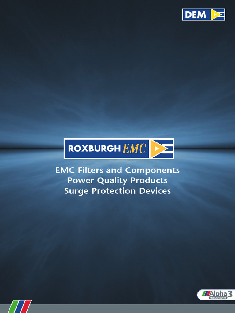 High Performance EMC Filters Overview | PDF | Amplifier | Mains Electricity