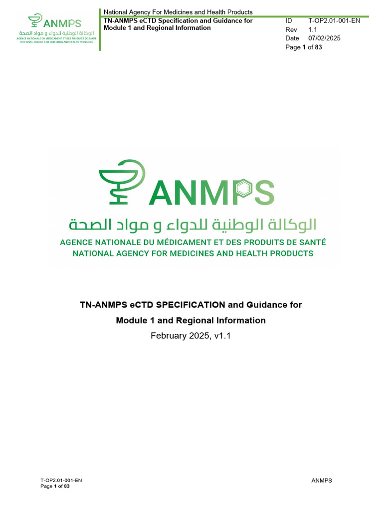 Anmps Ectd Specifications v1 1 | PDF | Optical Character Recognition | Specification (Technical ...