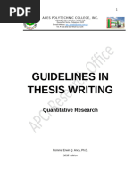 A Simple Guide To Write Your Monograph | PDF | Hypothesis | Books