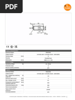 Inductive Sensor IE5338 Specifications | PDF | Bipolar Junction ...