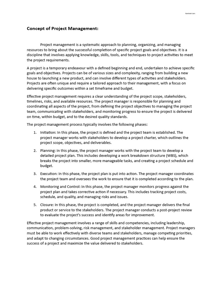 SPM | PDF | Feasibility Study | Project Management