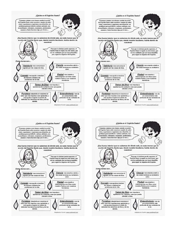 Impresión Quien Es El Espíritu Santo Pdf