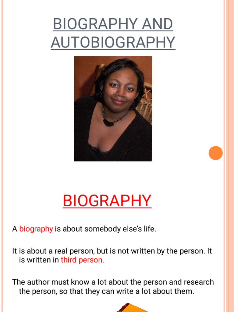 Biography vs Autobiography Explained | PDF