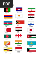Printable List of Countries and Capitals by Continent | PDF | Asia ...