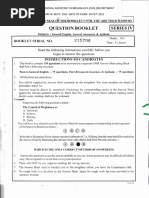 Section Officer Exam Practice Set 1 | PDF
