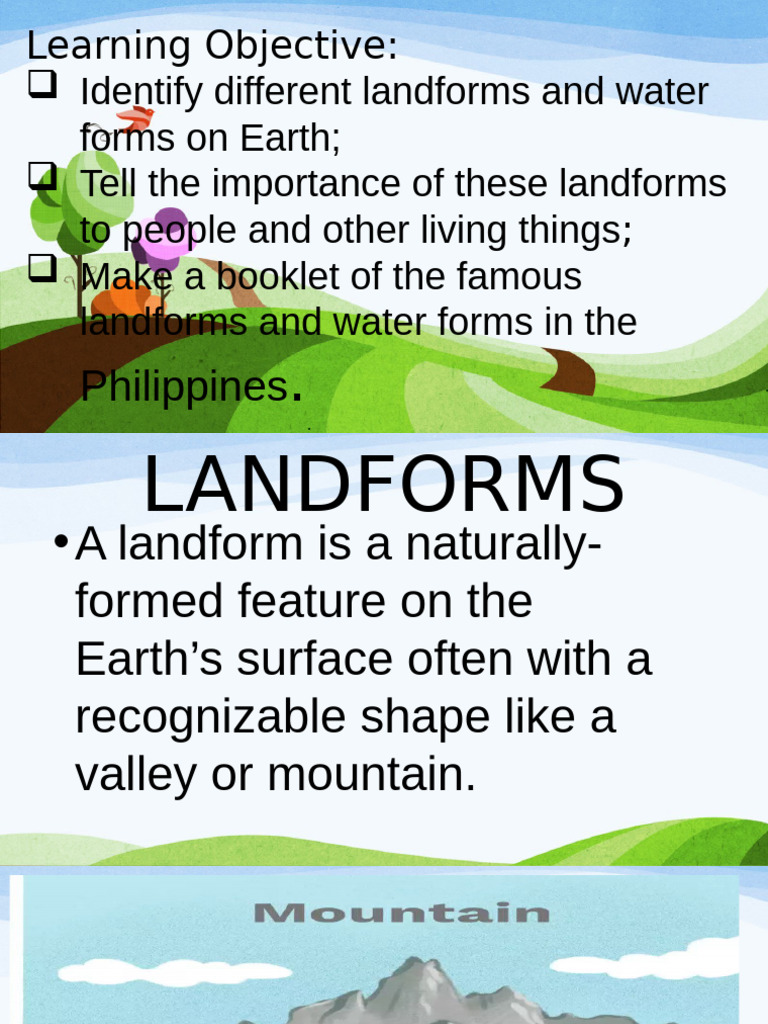 Bodies of Land and Water | PDF