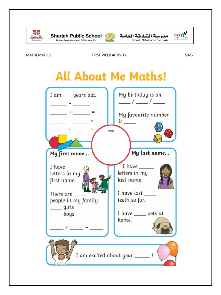 Year 6 Activity 2 | PDF