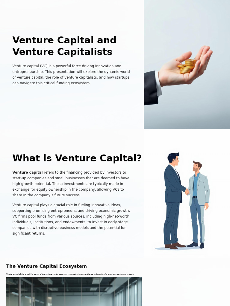 Understanding Venture Capital Dynamics | PDF | Venture Capital ...