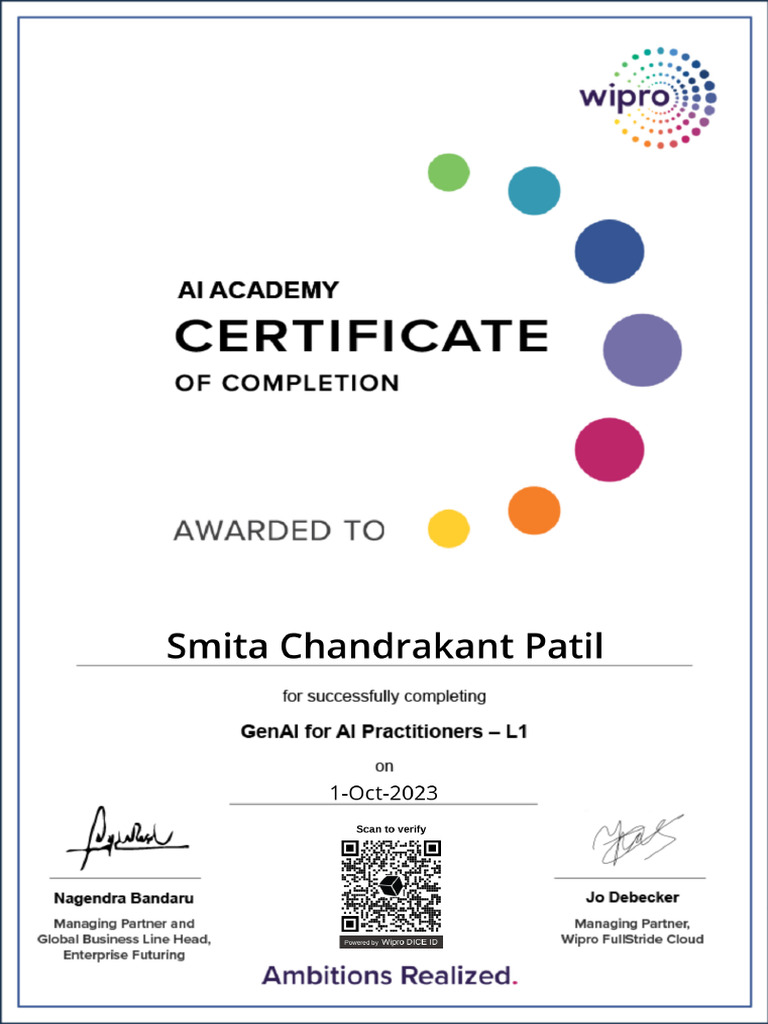 Generative AI Practitioner L1 - 1697183643201 | PDF