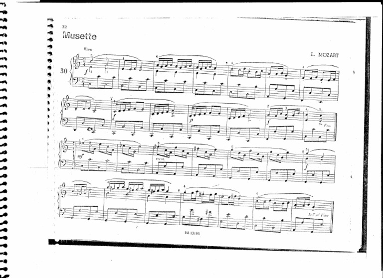L. Mozart - Musete | PDF