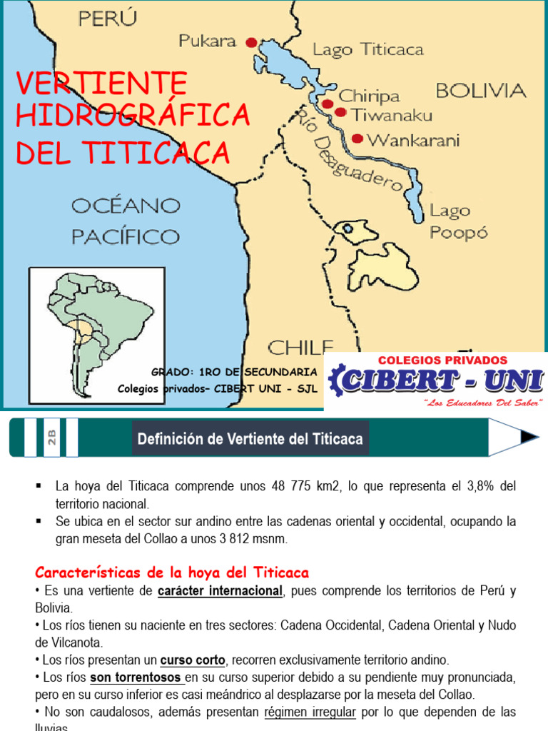Vertiente Hidrografica Del Titicaca | PDF | Geomorfología | Agua