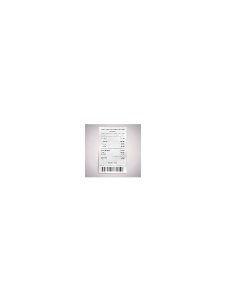 R Receipt R | PDF