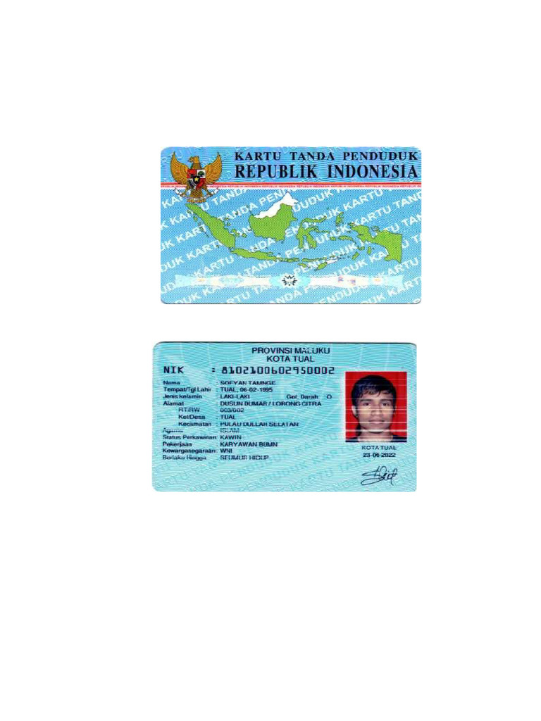 KTP Sofyan Tamnge | PDF