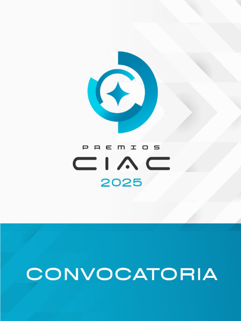 Premios CIAC 2025 Convocatoria | PDF | Uso eficiente de energía