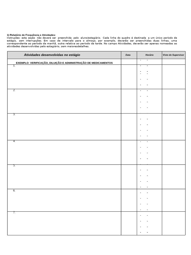 Corrigida - Ficha Frequencia - Estagio. | PDF