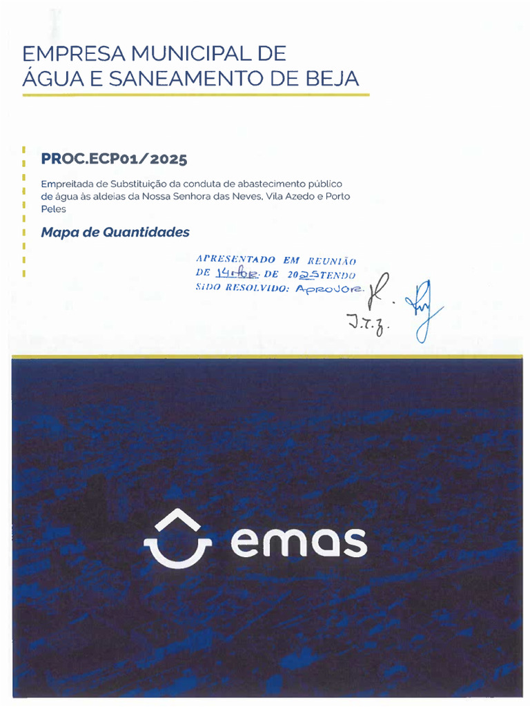 Mapa de Quantidades | PDF