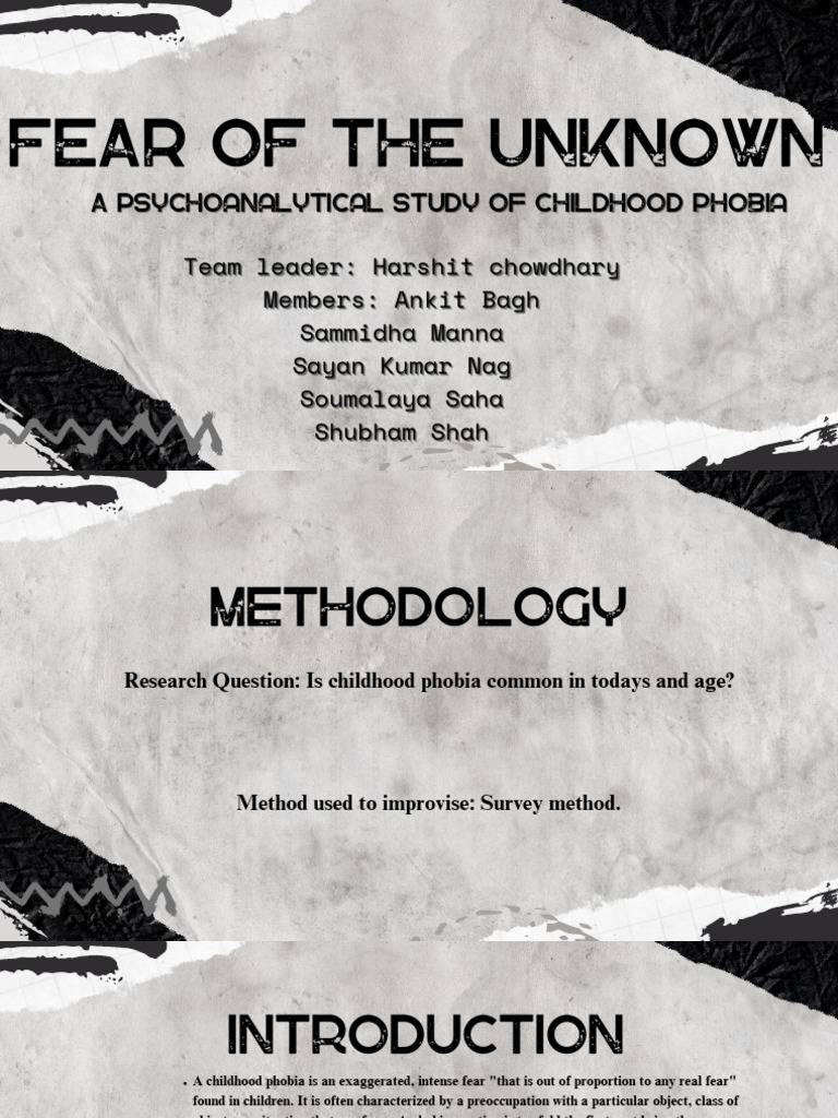 Fear of The Unknown - 20250417 - 214432 - 0000 | PDF | Mental Health ...