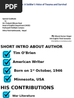 The Things They Carried by Tim O'Brien | PDF