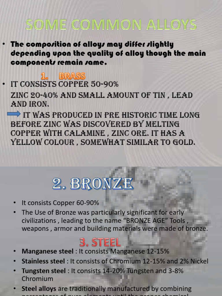 Brass Alloy Analysis and Composition | PDF | Alloy | Steel