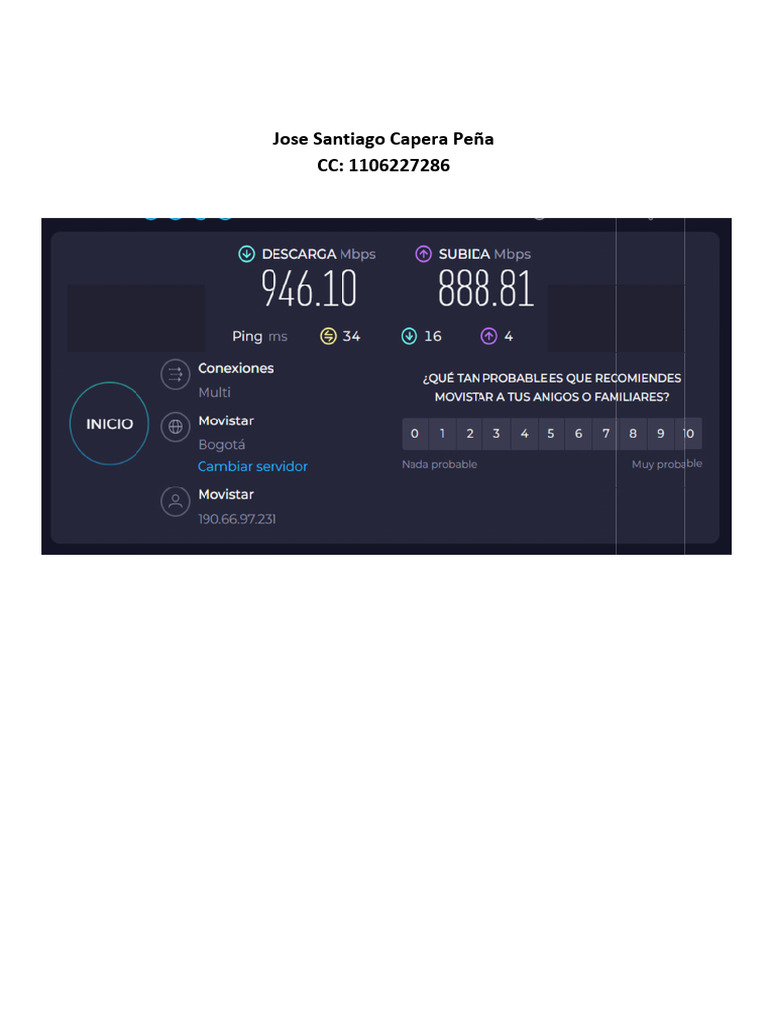 Speed Test | PDF