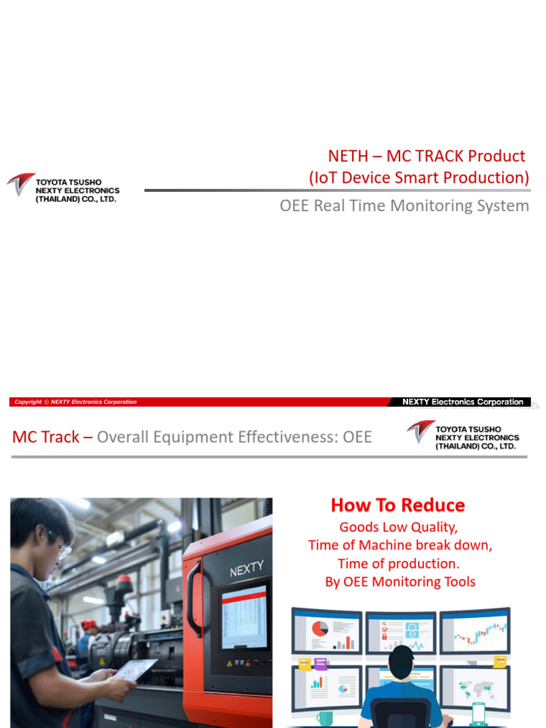 NETH - MC Track Device and OEE Platform | PDF | Input/Output | Electrical Engineering
