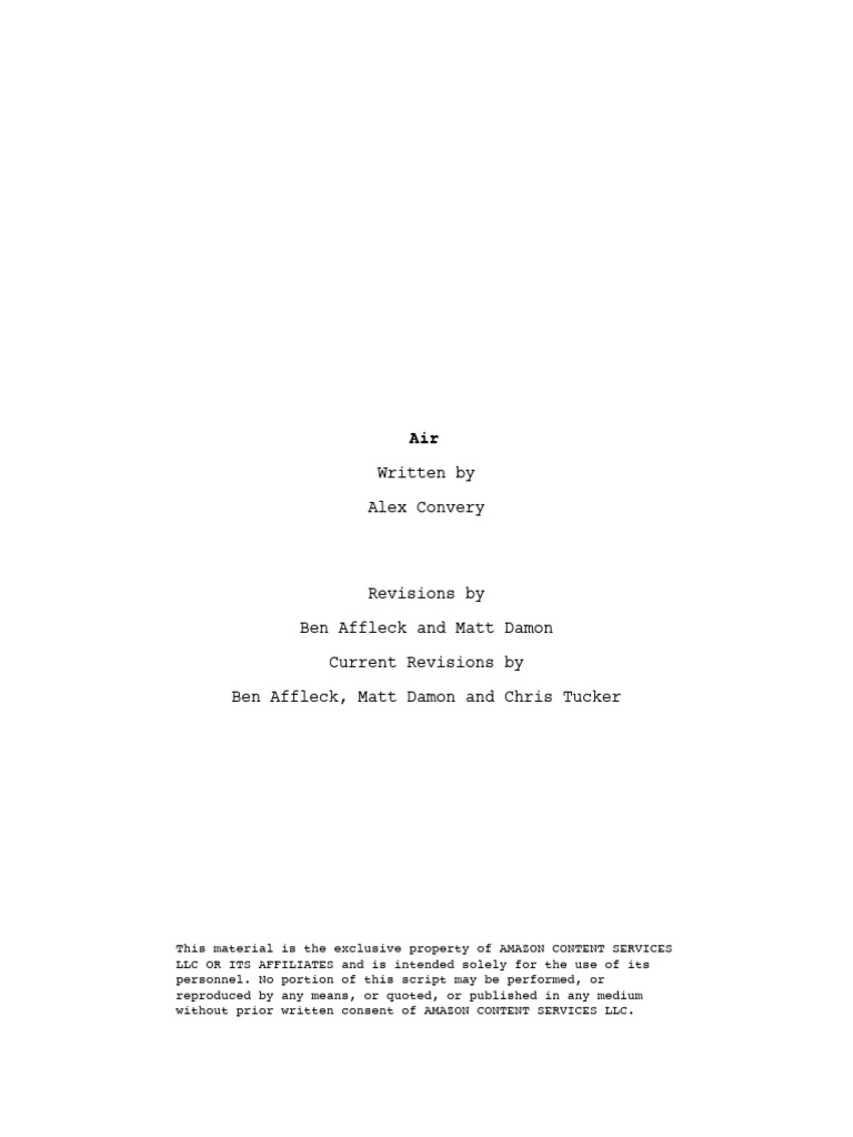 Air Script | PDF | Adidas