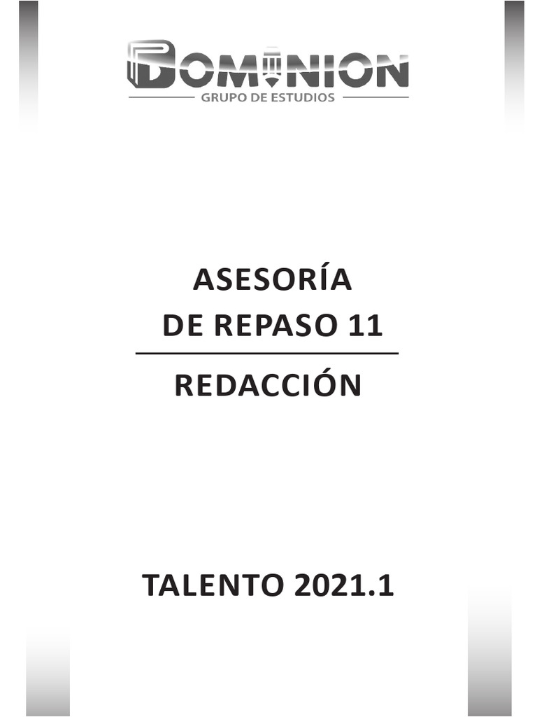 Repaso de Redaccion | PDF