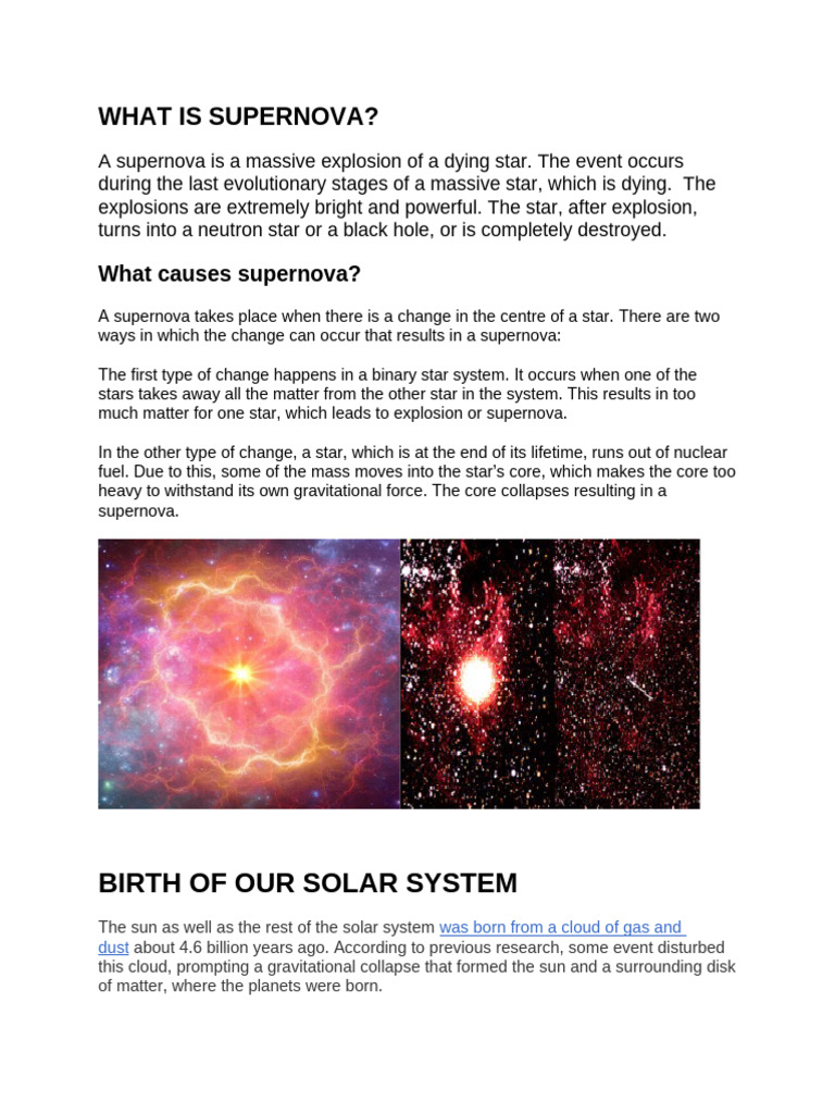 Understanding Supernova Explosions | PDF